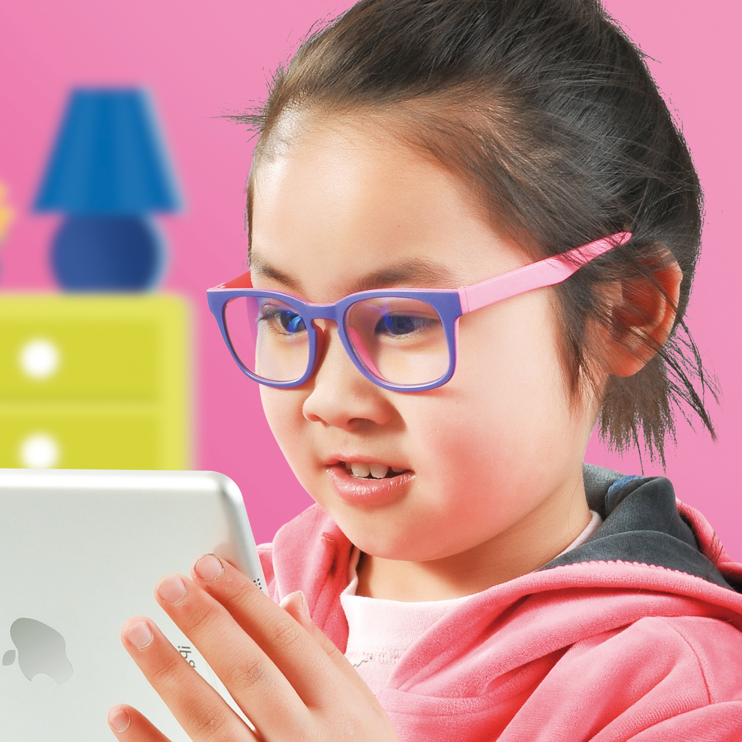 Safeyear Kids Clear Blue Light Blocking Glasses for Teans Age 3-12 ...