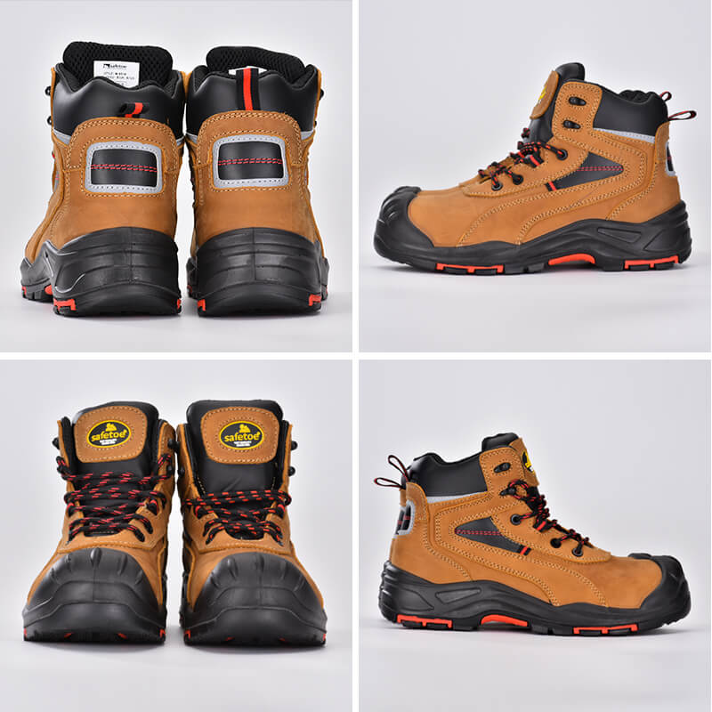 Safetoe Genuine Leather Work Boots With Overcaps | Safetoe Official Shop