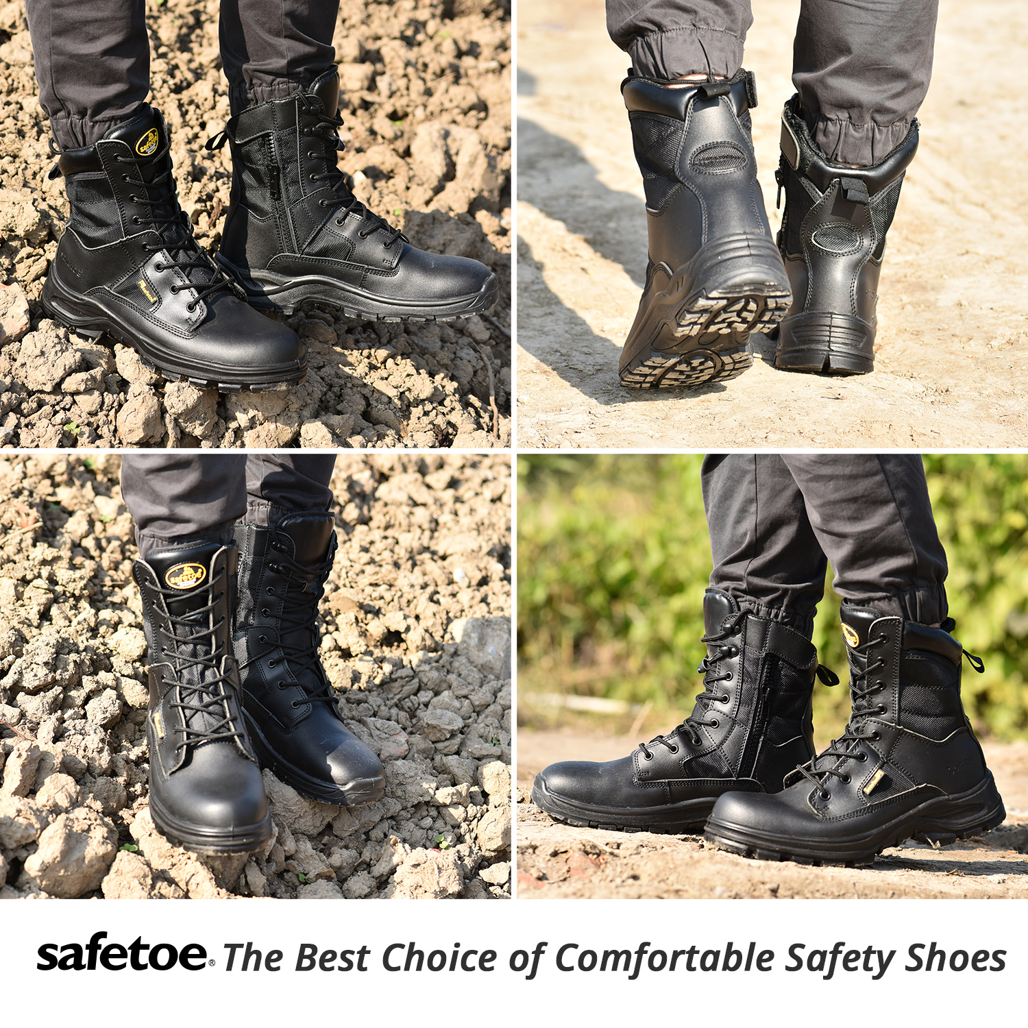 Find Your Safety Shoes, Work Boots in Safetoe Official Shop